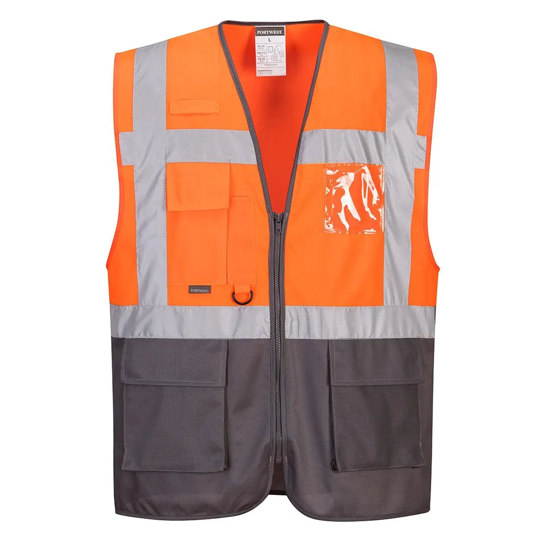 Warsaw Hi-Vis Contrast Executive Vest | STICK2