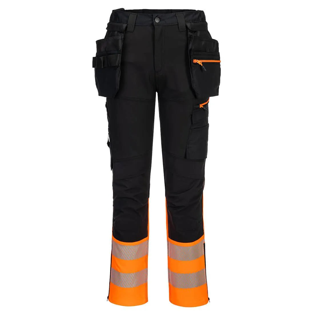 DX4 Hi-Vis Class 1 Detachable Holster Pocket Craft Trousers | STICK 2