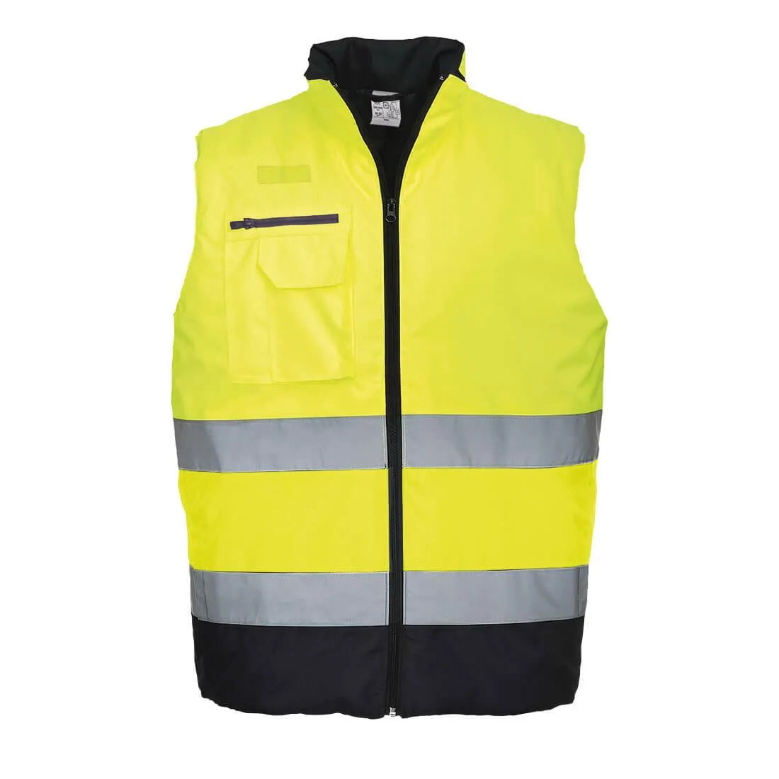 Hi-Vis Contrast Bodywarmer | STICK 2