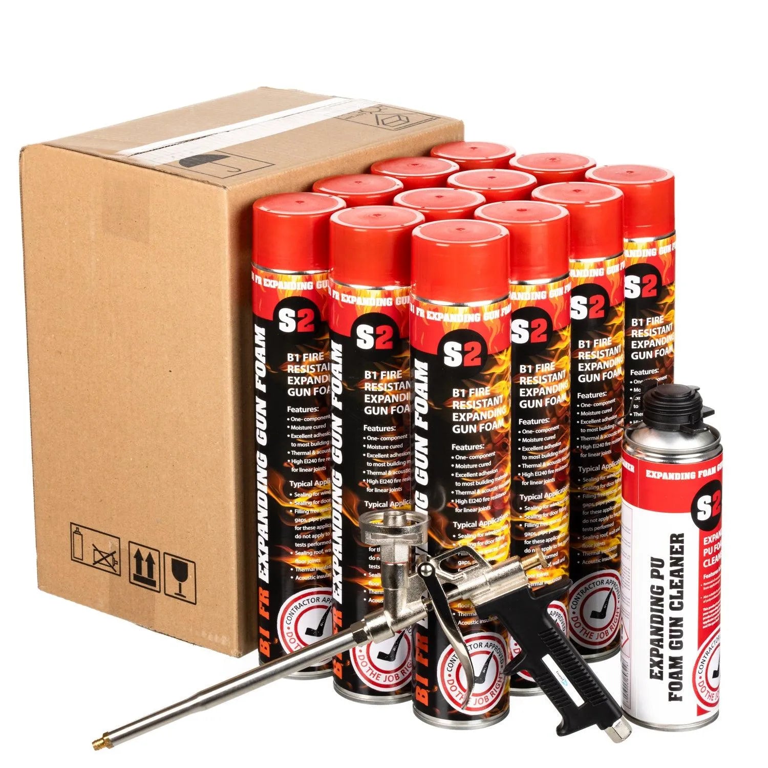 Stick2 B1 Fire Rated Expanding Gun Foam Sealant | STICK 2